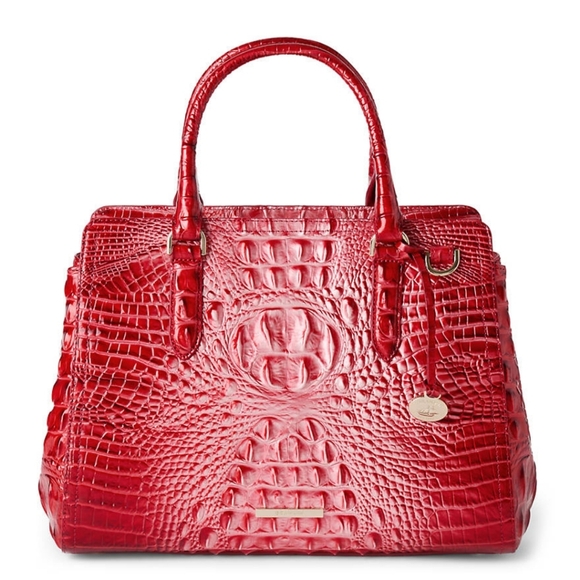 Brahmin | Bags | Brahmin Finley Carryall Red Dragon | Poshmark